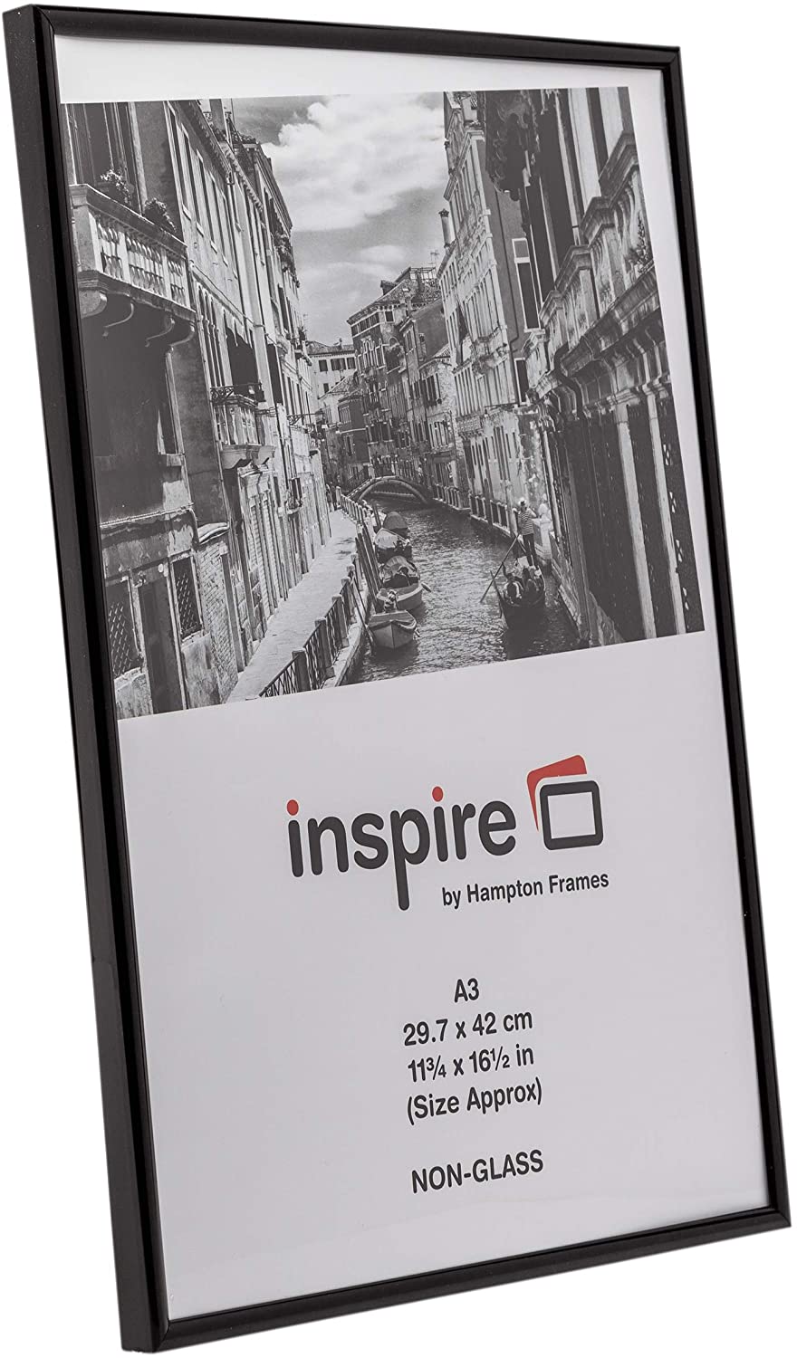 Hampton Frames Poster Frame, Extruded Plastic, Black, A3 (30x42cm ...