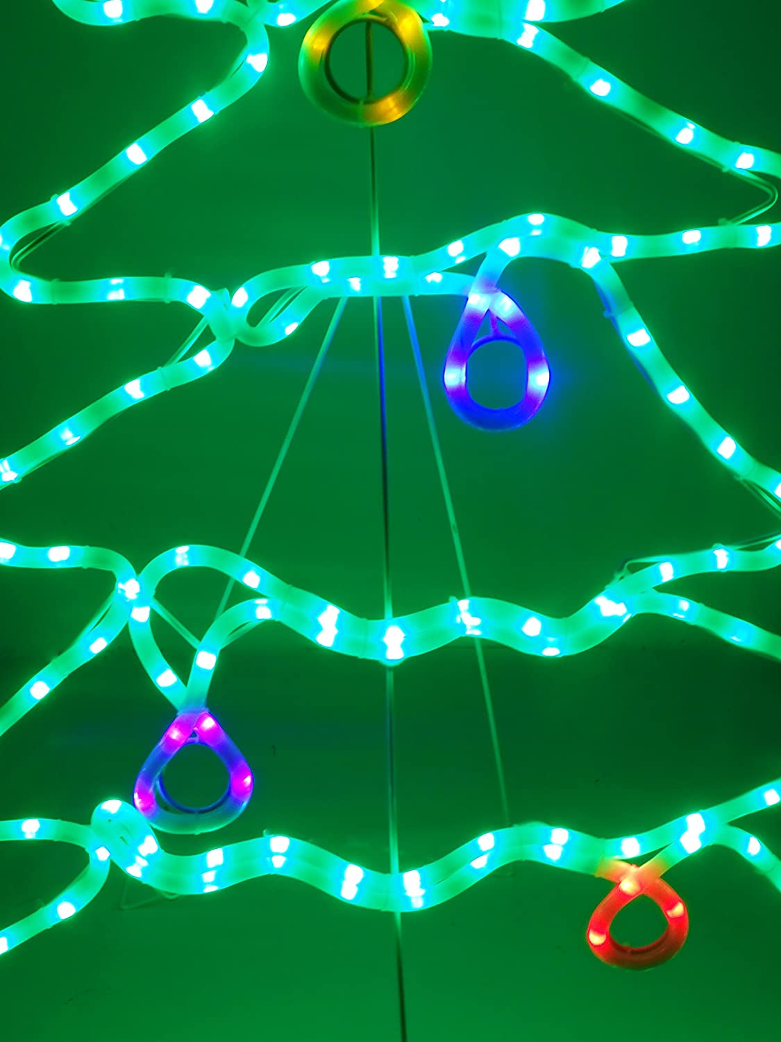 Christmas Concepts® 115cm Multi Colour Sparkling LED Rope Light ...