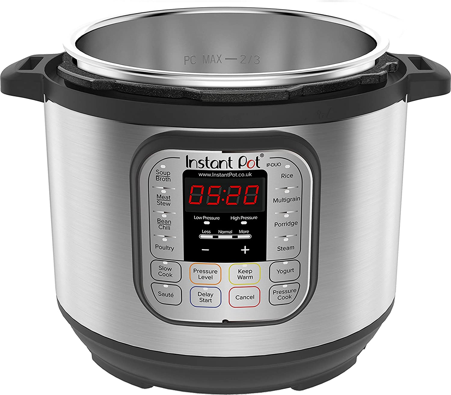 Instant Pot Duo 80 Electric Pressure Cooker. 7-in-1 Smart Cooker ...