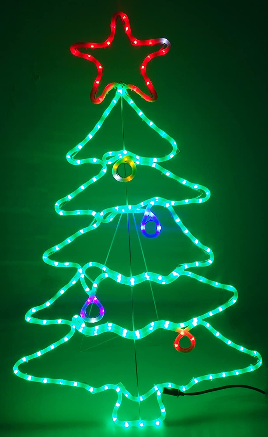 Christmas Concepts® 115cm Multi Colour Sparkling LED Rope Light ...