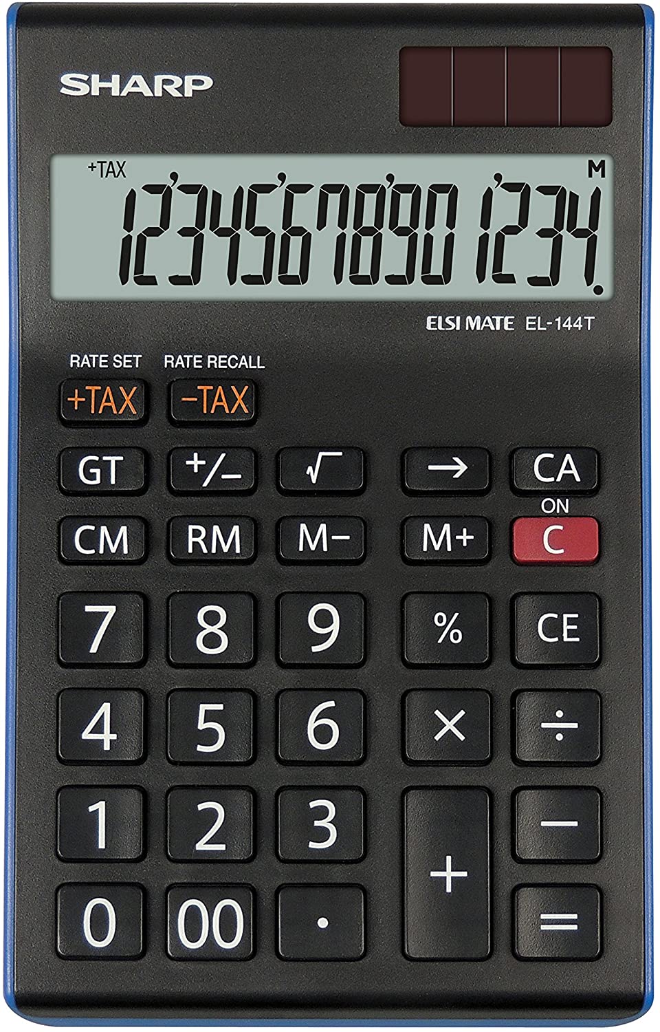 Sharp SH-EL144TBL Desktop Calculator – BigaMart